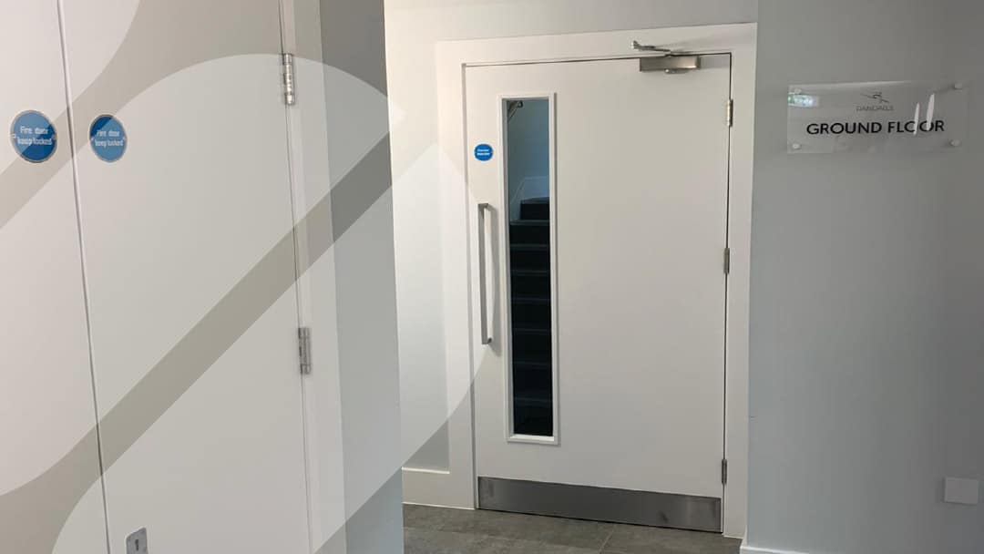 What you need to know about FD20 fire door compliance - Stairways